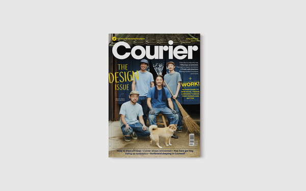 We're featured in Courier Magazine Aug/Sept 2019 - Field Grey