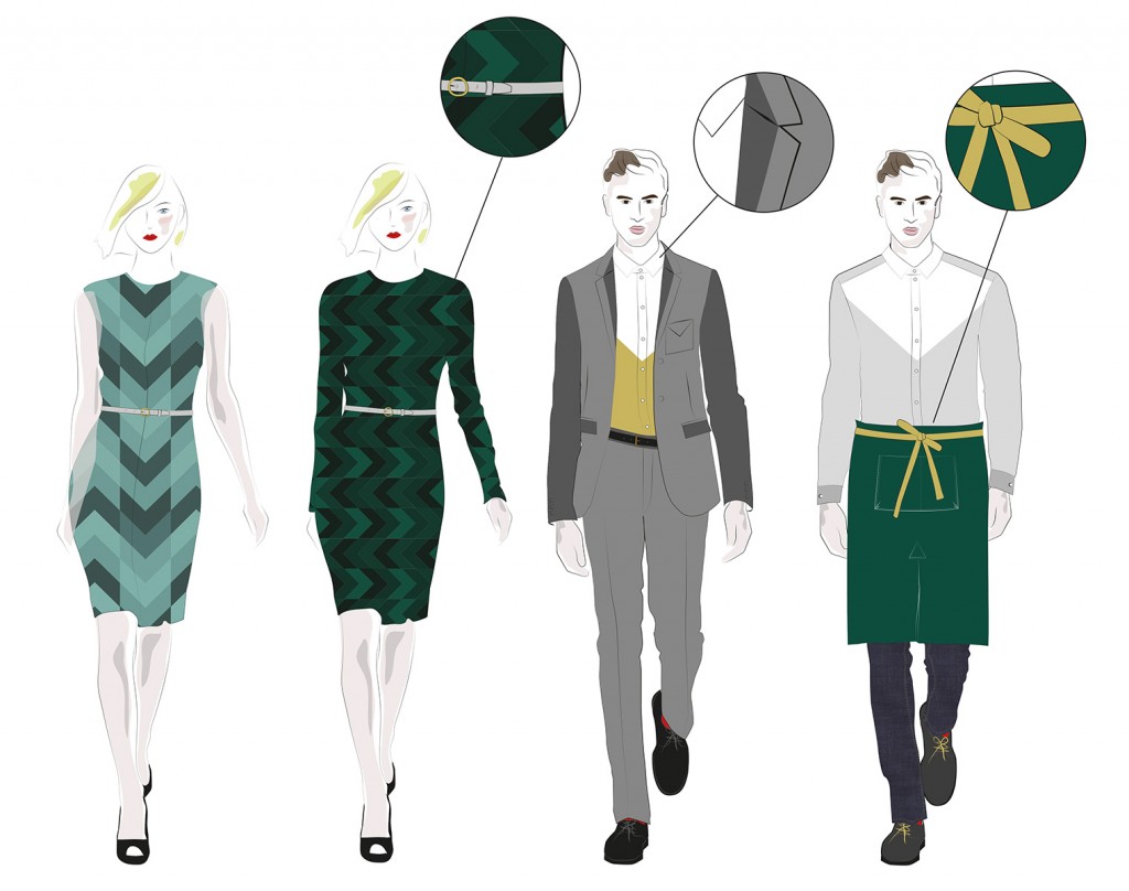 Hotel Football - Bespoke Uniform Design London | Field Grey